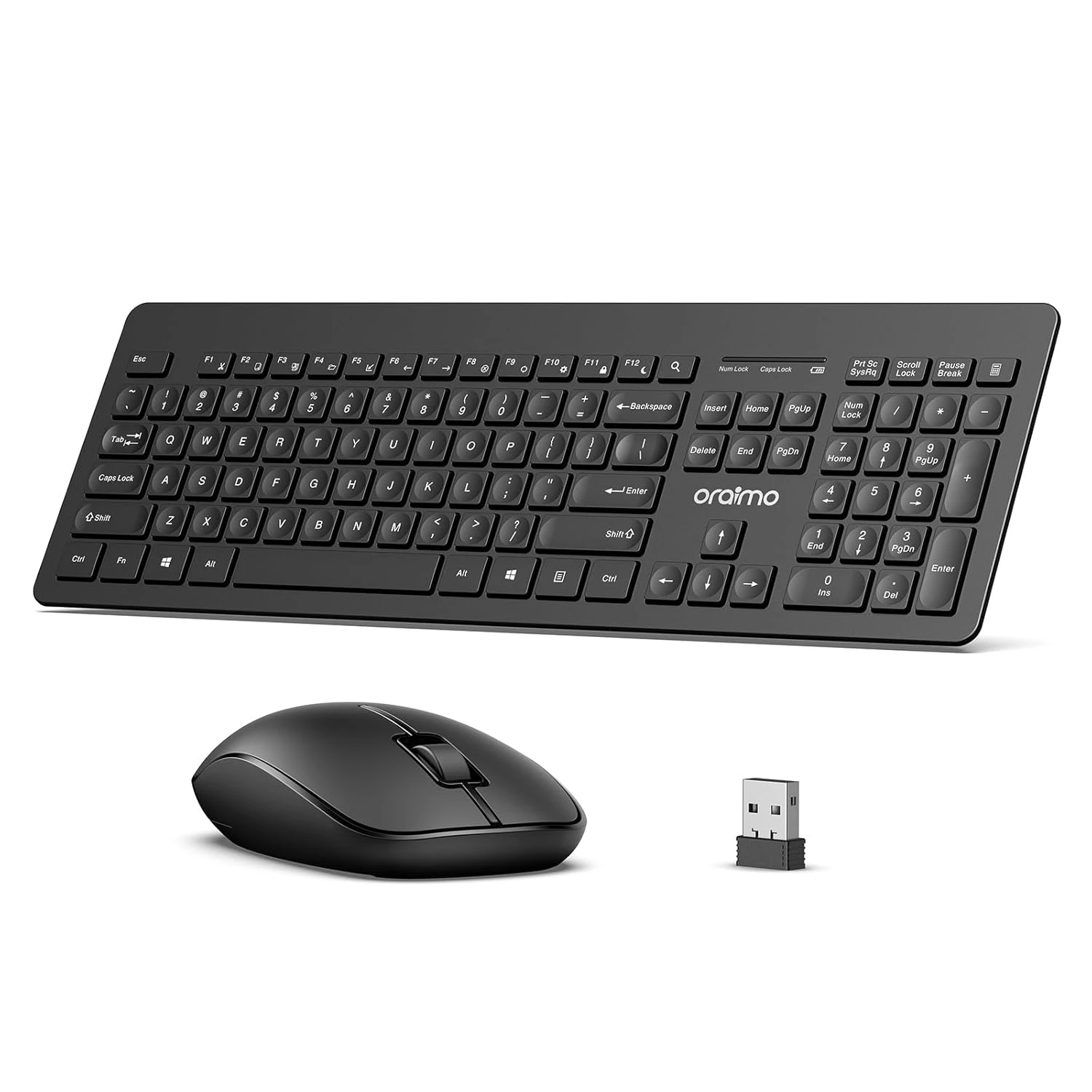 Oraimo Wireless USB Keyboard and Mouse Combo OF-KK30